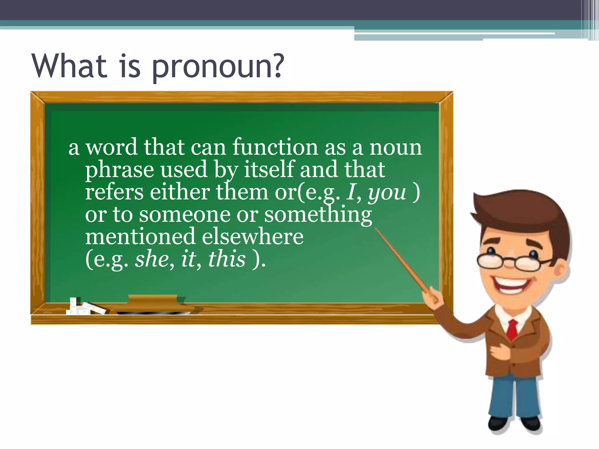 types of pronoun | PPTX