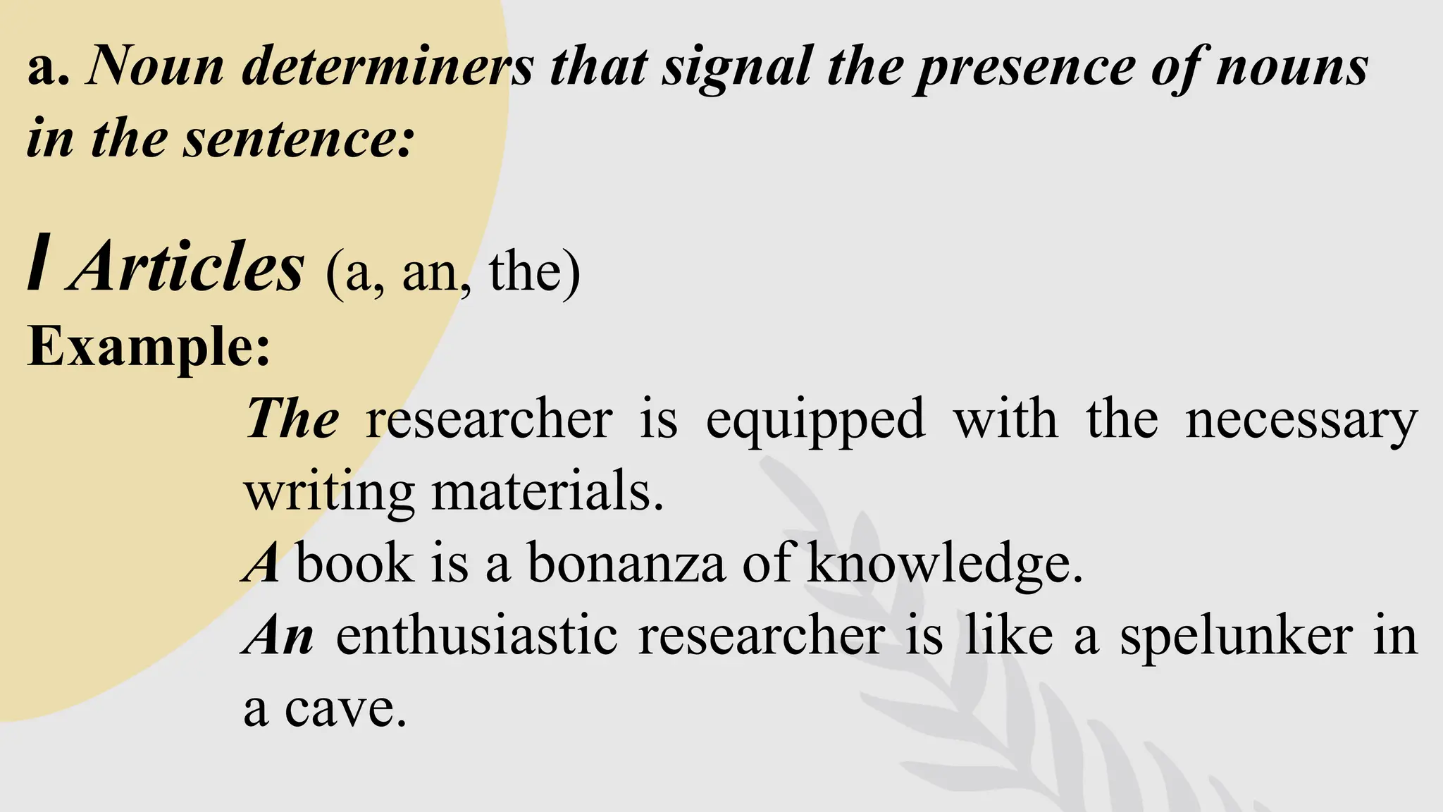 Parts of Speech - Noun, Different Kinds and Types of Nouns | PPT