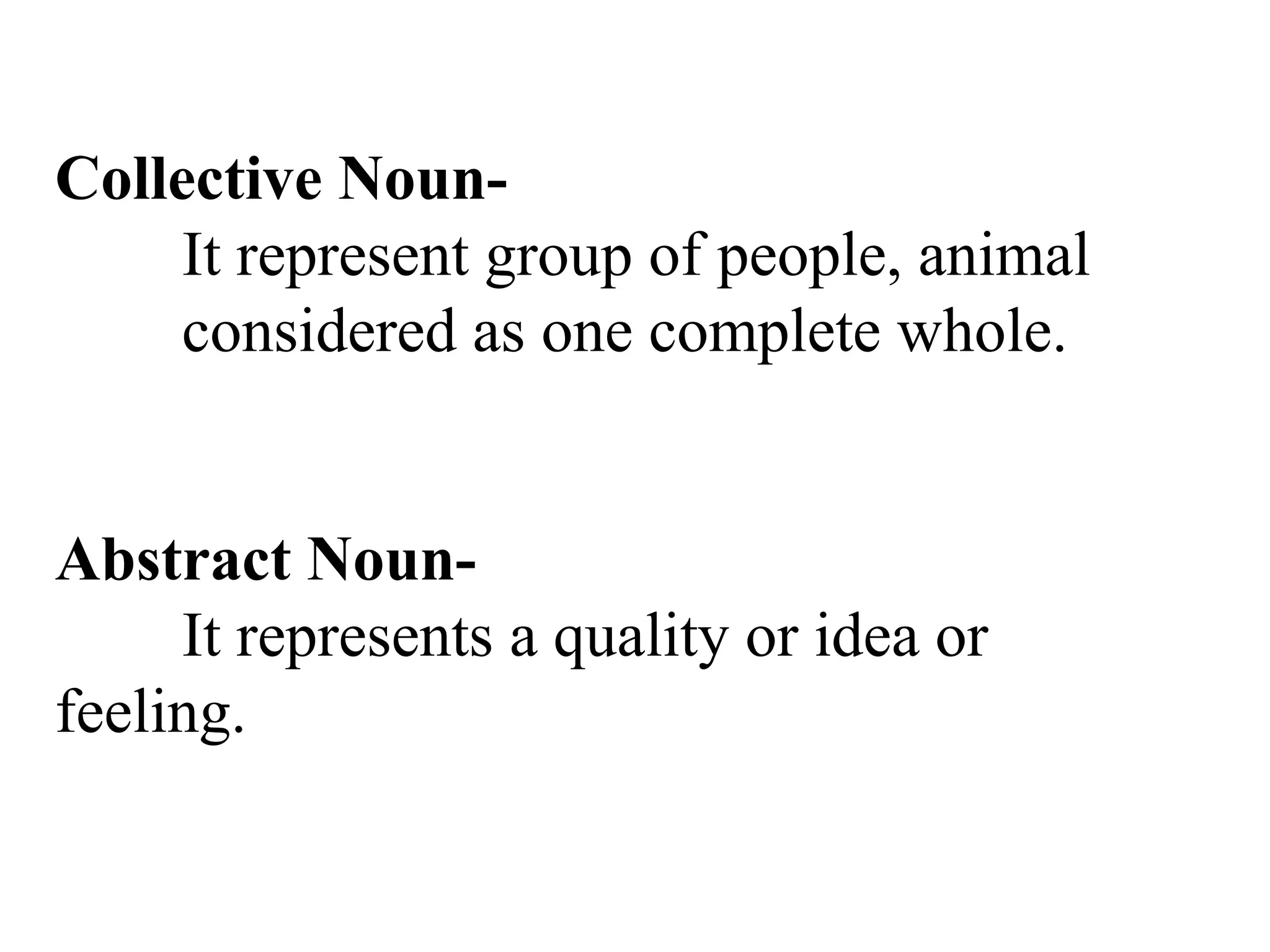 Power Point Presentation on Noun. Defination, Meaning | PPTX