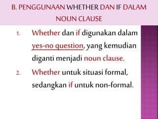 Noun clause | PPTX
