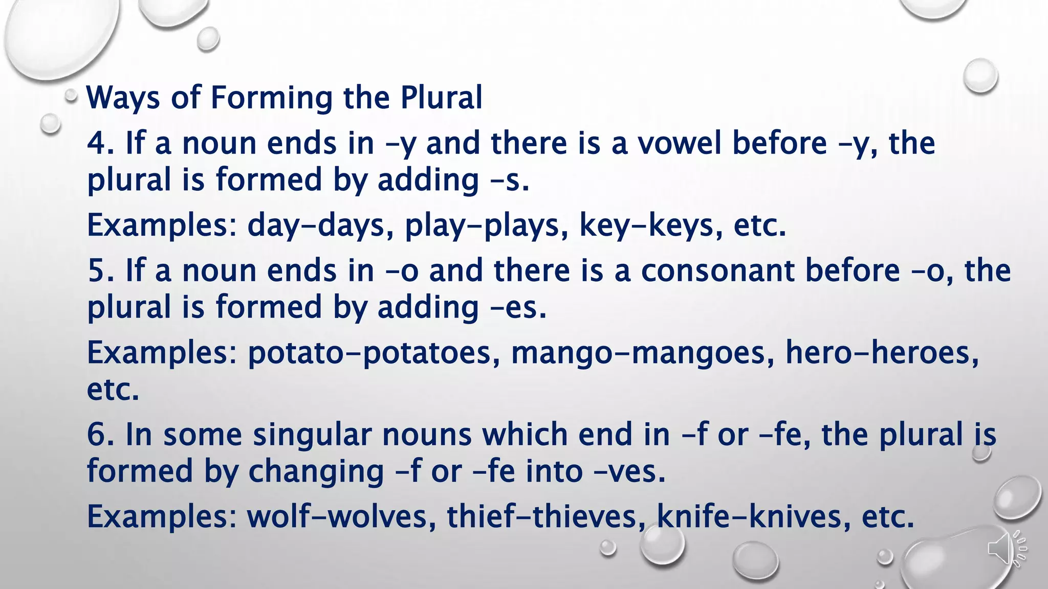 Noun - Number | PPTX