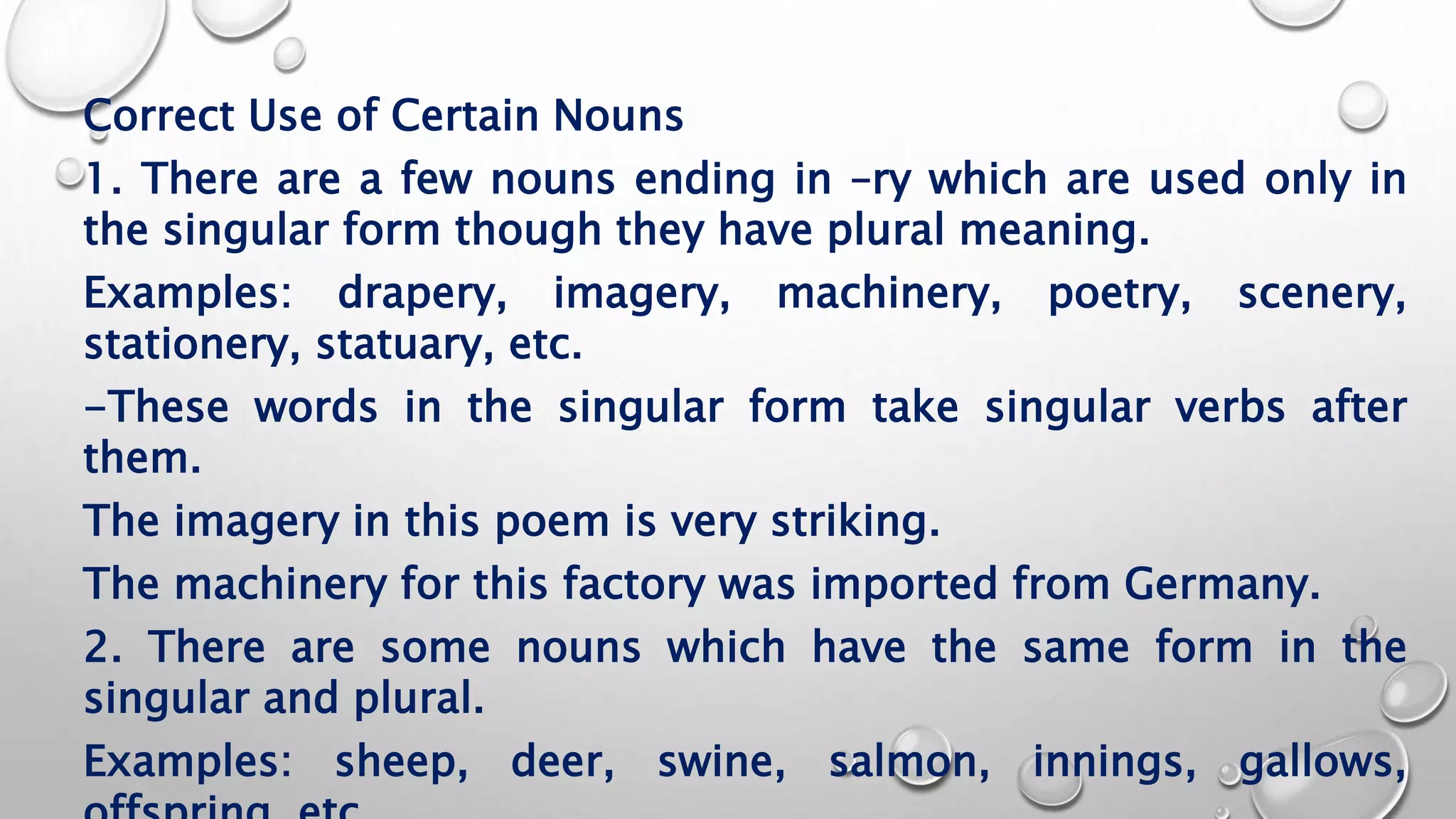 Noun - Number | PPTX