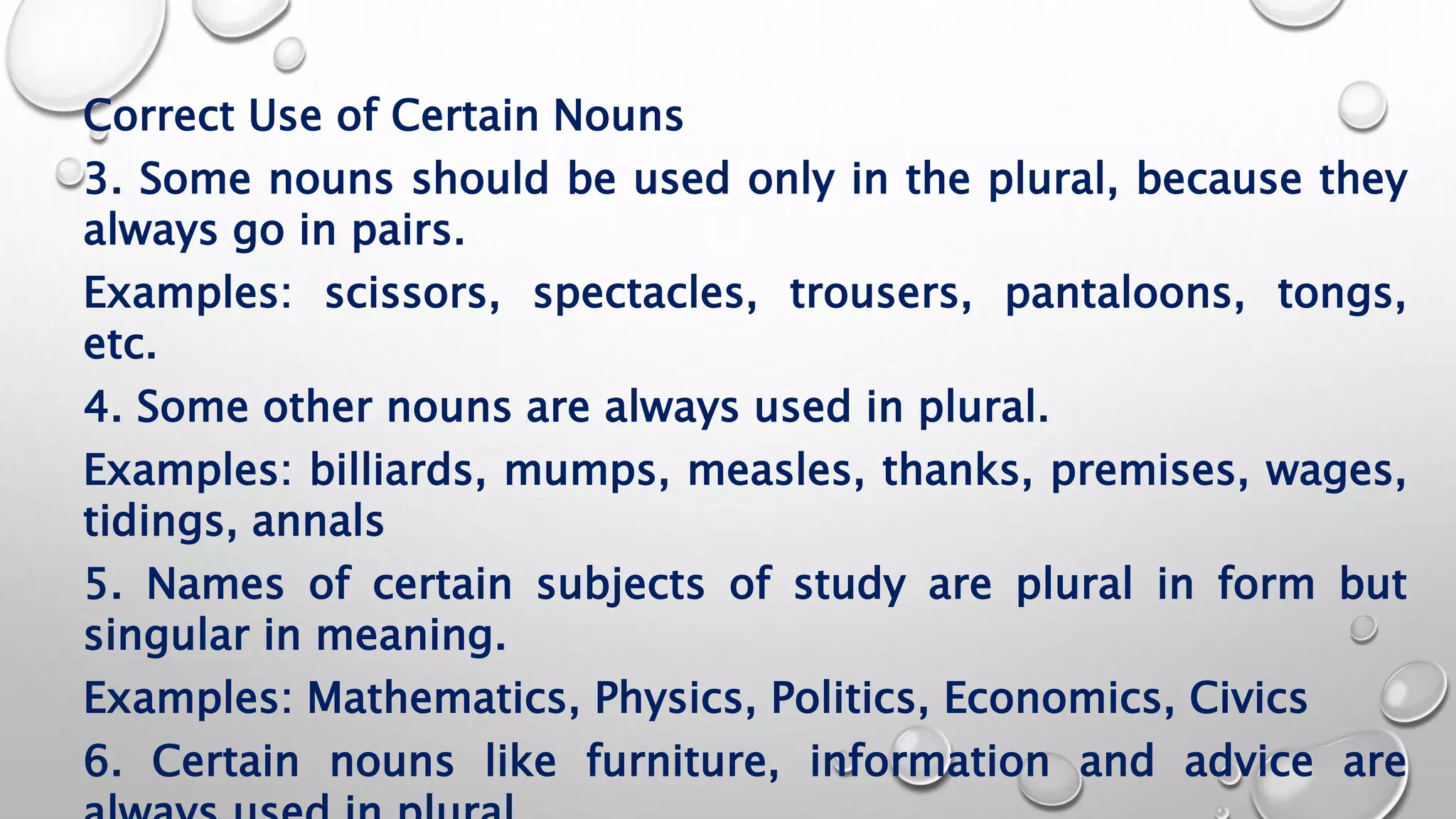 Noun - Number | PPTX