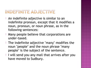 Noun and adjective | PPT