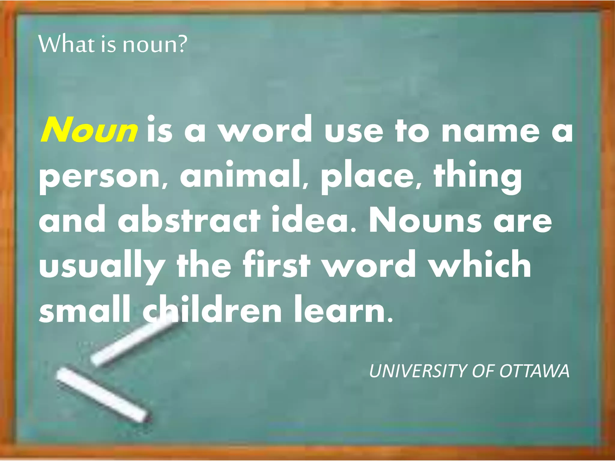 Noun and its types | PDF