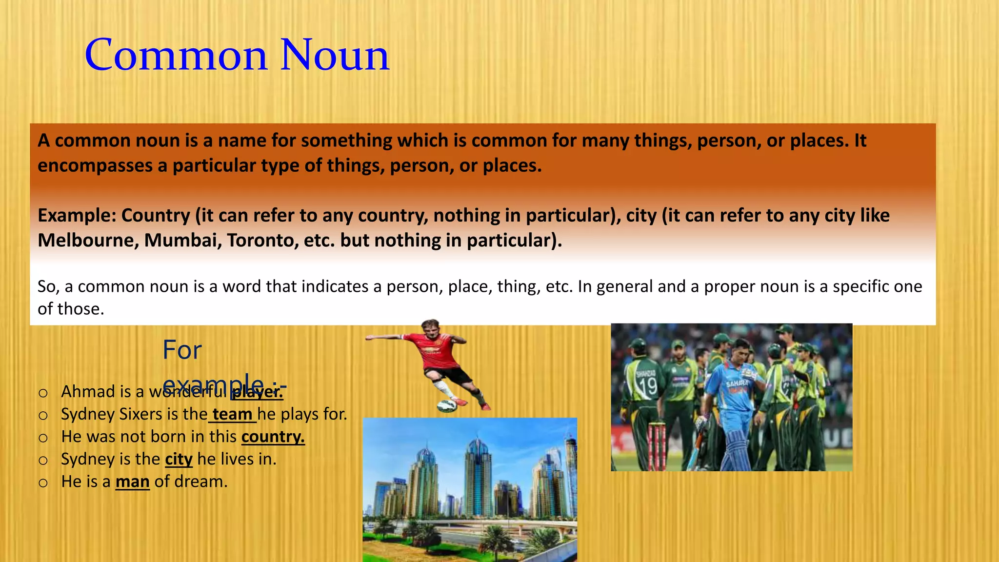 Noun and its types | PPTX