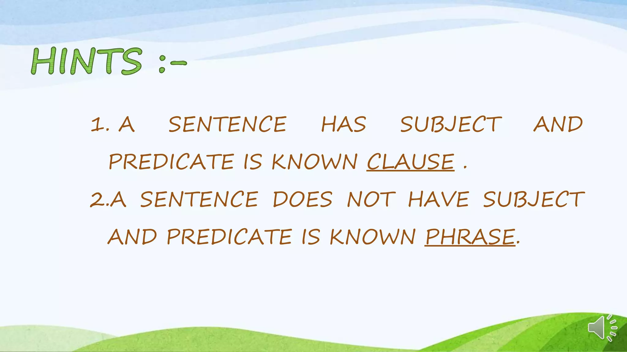 PHRASES AND CLAUSES, TYPES OF PHRASES , TYPES OF CLAUSES | PPTX