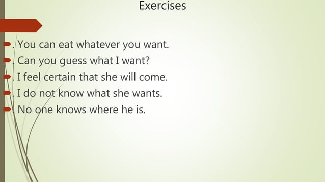 Noun clause presentation mssl | PPTX | Law