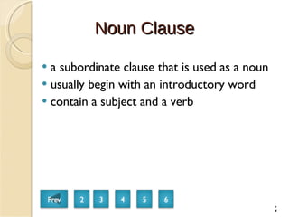 Noun Clauses A | PPT