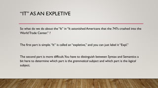 Noun clauses, gerunds, infinitives part one | PDF