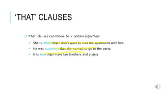 Introduction to Noun Clauses | PPTX
