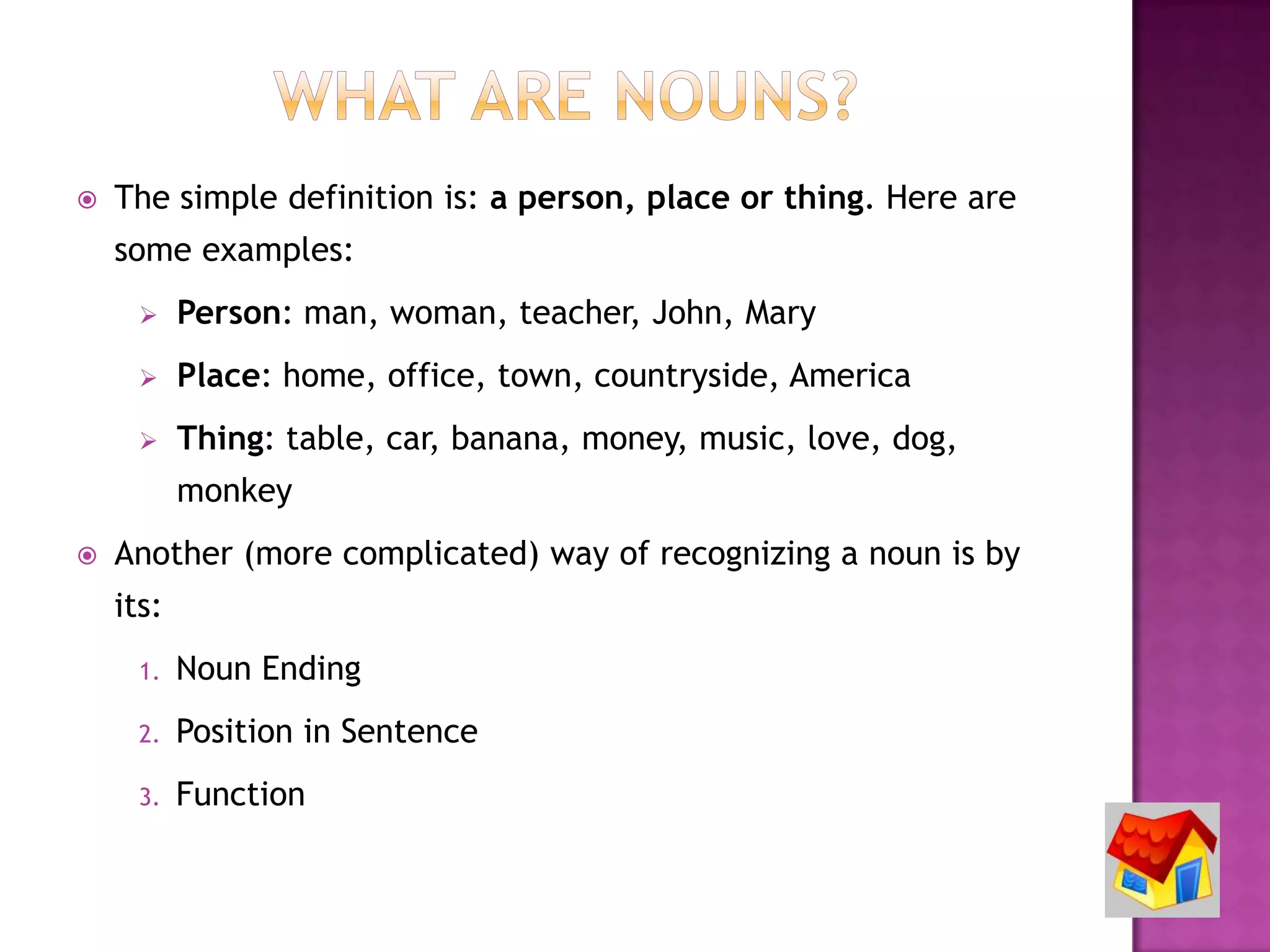 Noun cluster | PPTX