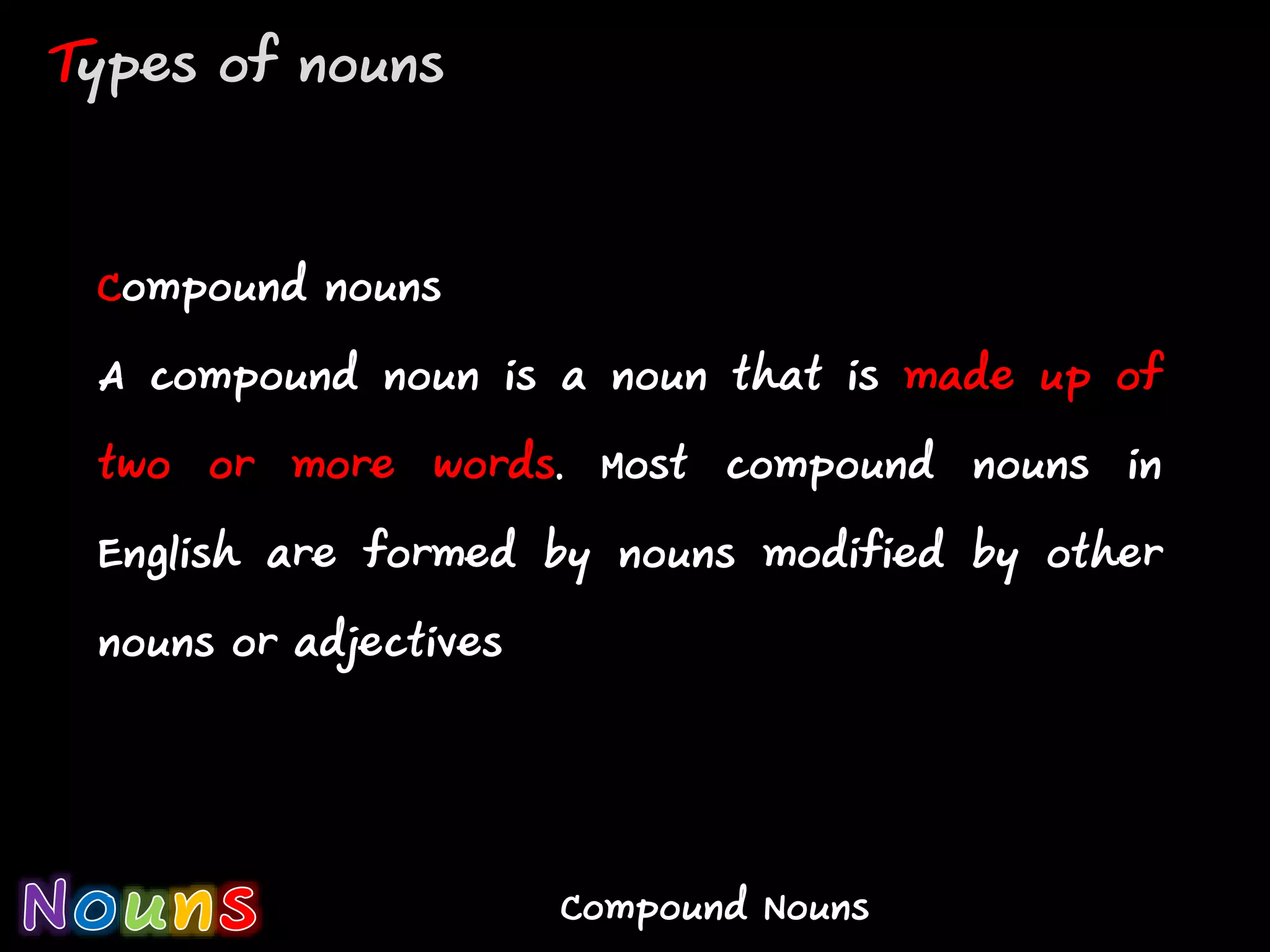 Noun & It's Types | PPTX