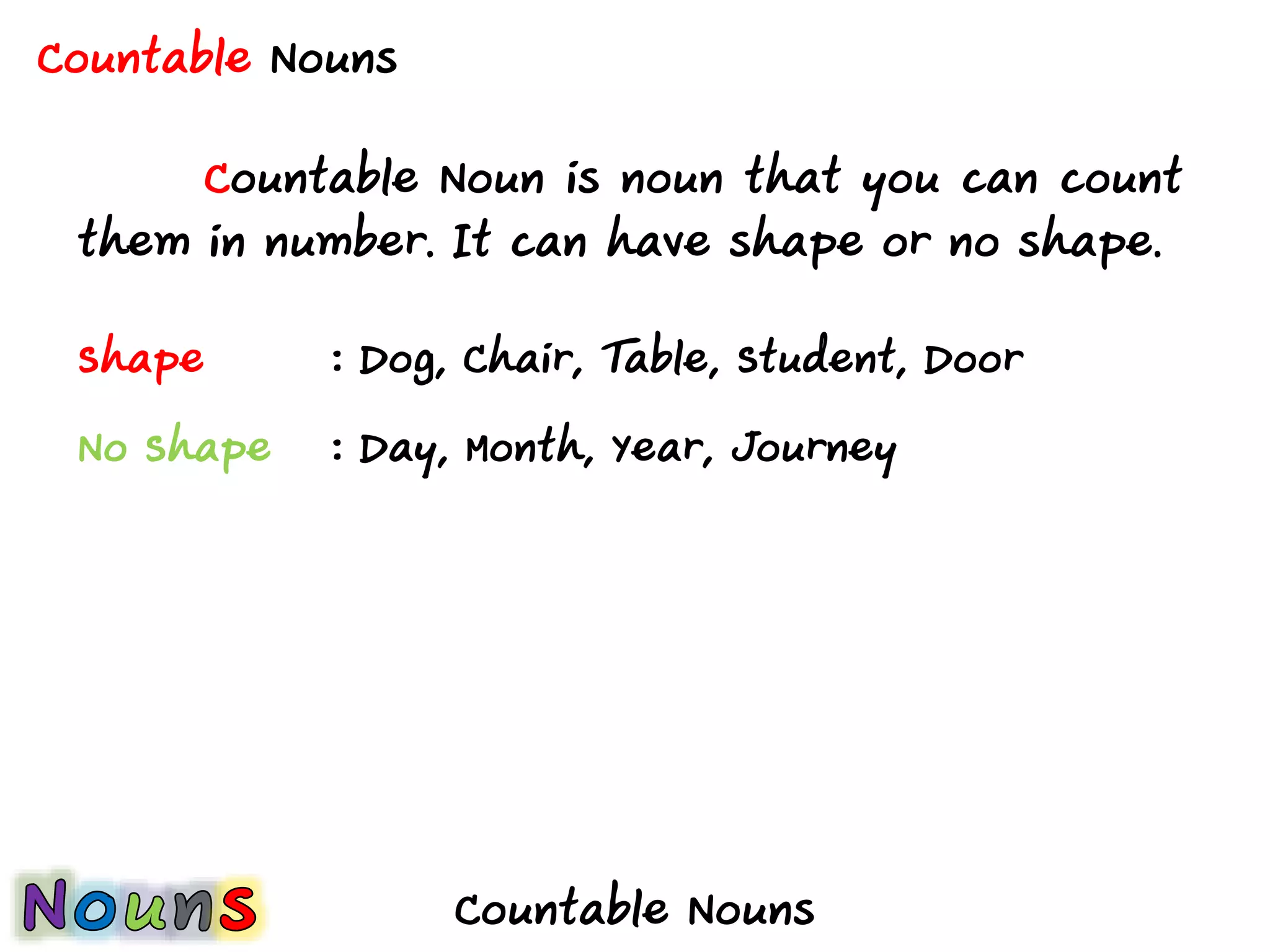 Noun & It's Types | PPTX