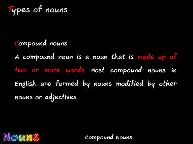 Noun & It's Types | PPTX