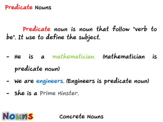 Noun & It's Types | PPTX