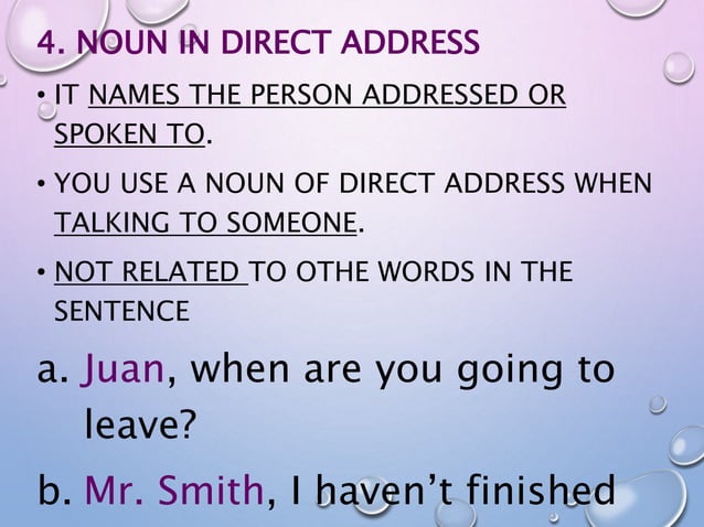 Noun functions | PPTX | Programming Languages | Computing