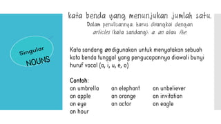 Noun, noun phrase and pronoun | PDF