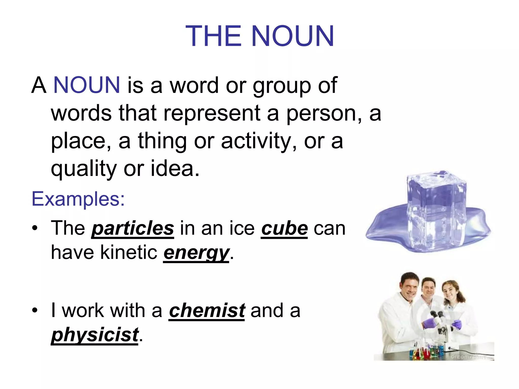Noun or adjective | PPSX