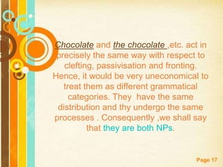 Syntax 334 Noun phrases | PPT