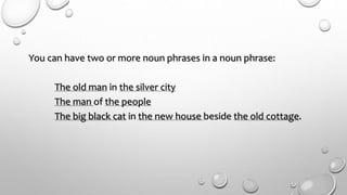 Introduction to Noun Phrases | PPTX