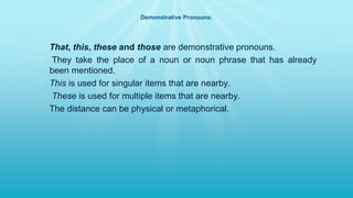 Parts of speech.. Noun,pronoun.. | PPTX