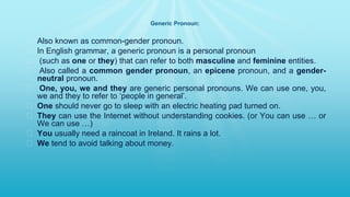 Parts of speech.. Noun,pronoun.. | PPTX
