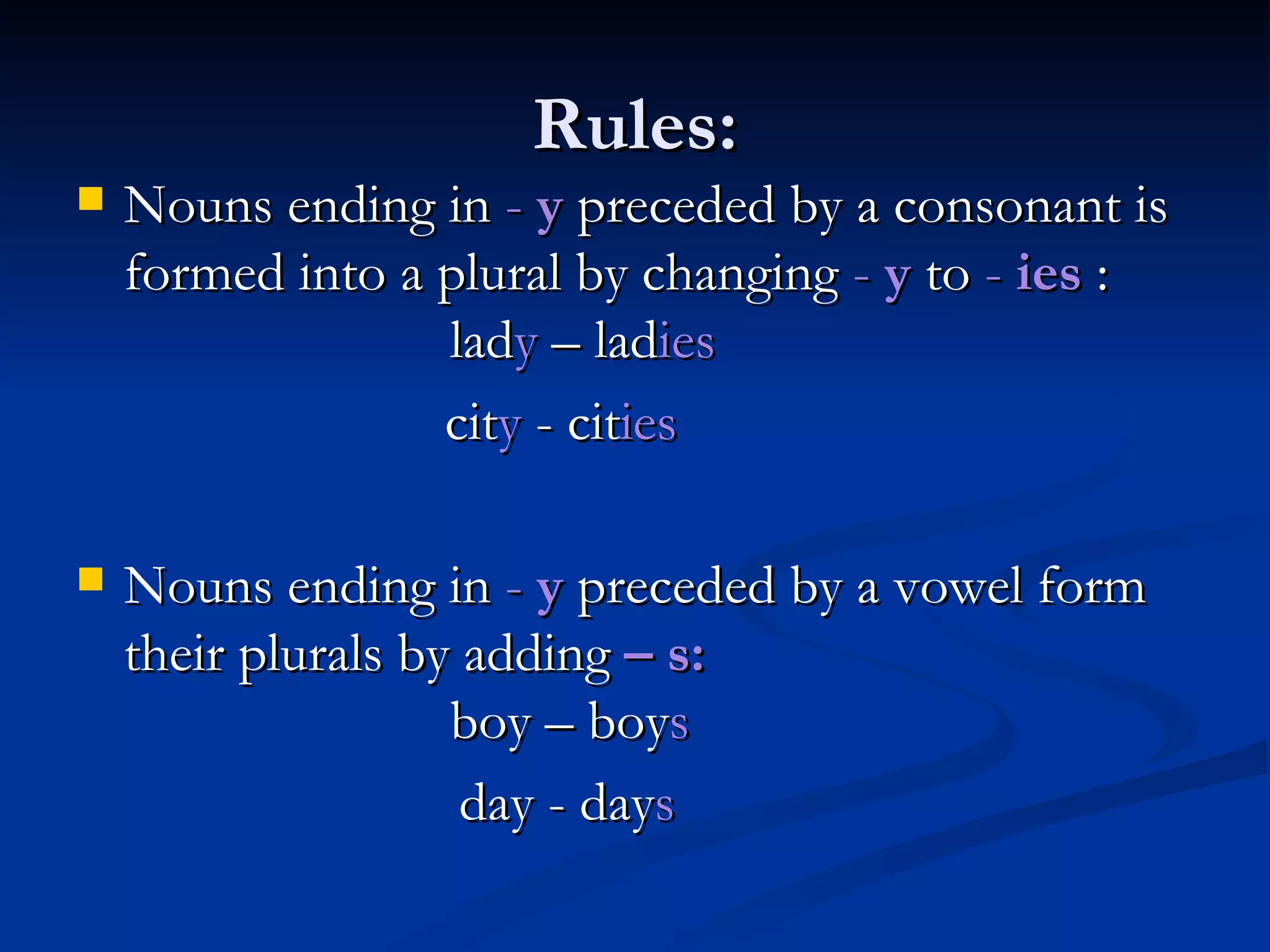 Singular and plural (942) | PPT