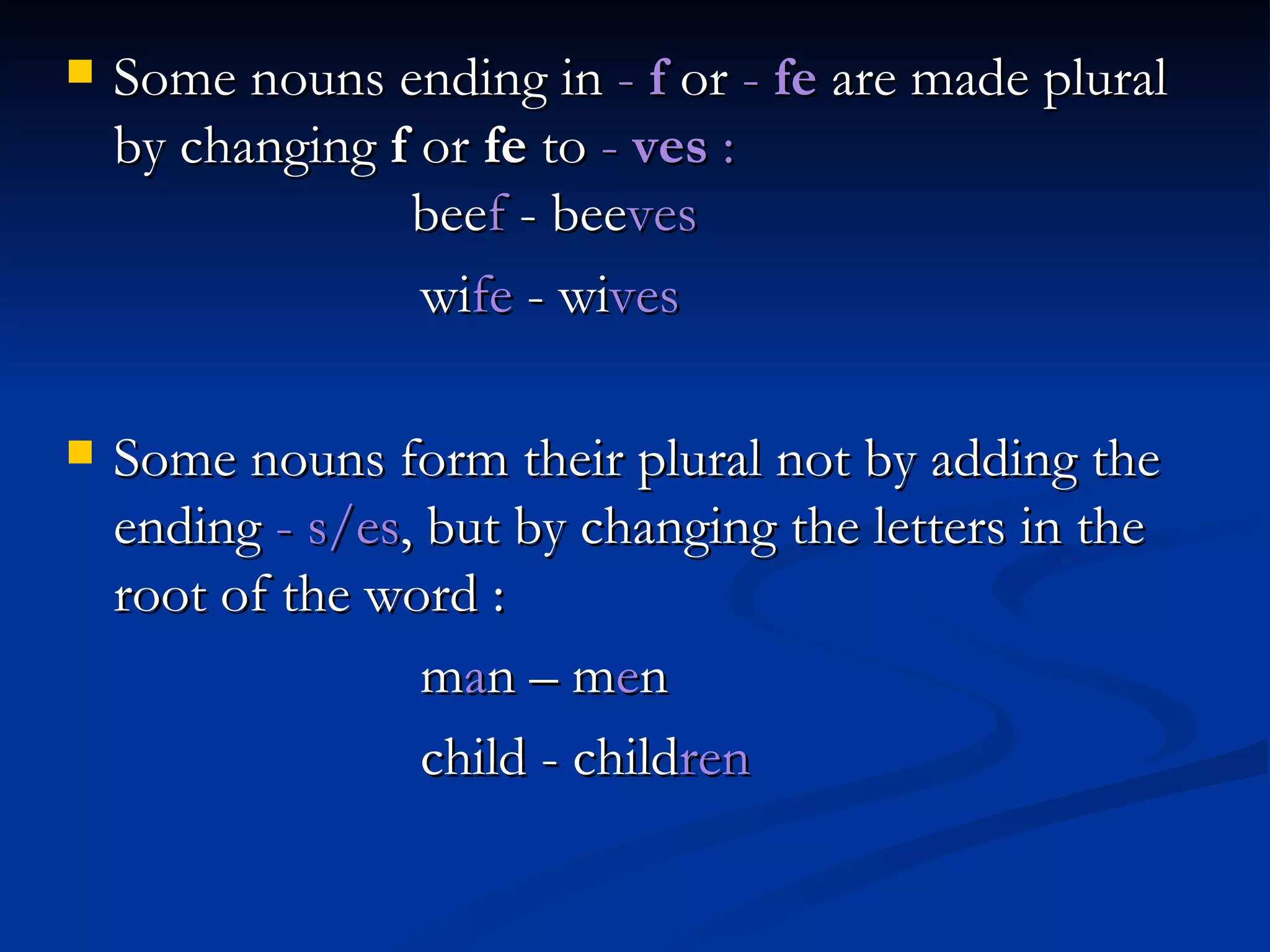 Singular and plural (942) | PPT