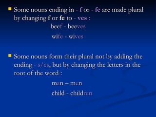 Singular and plural (942) | PPT