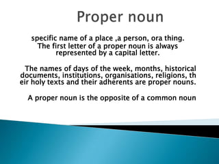 Nouns | PPTX