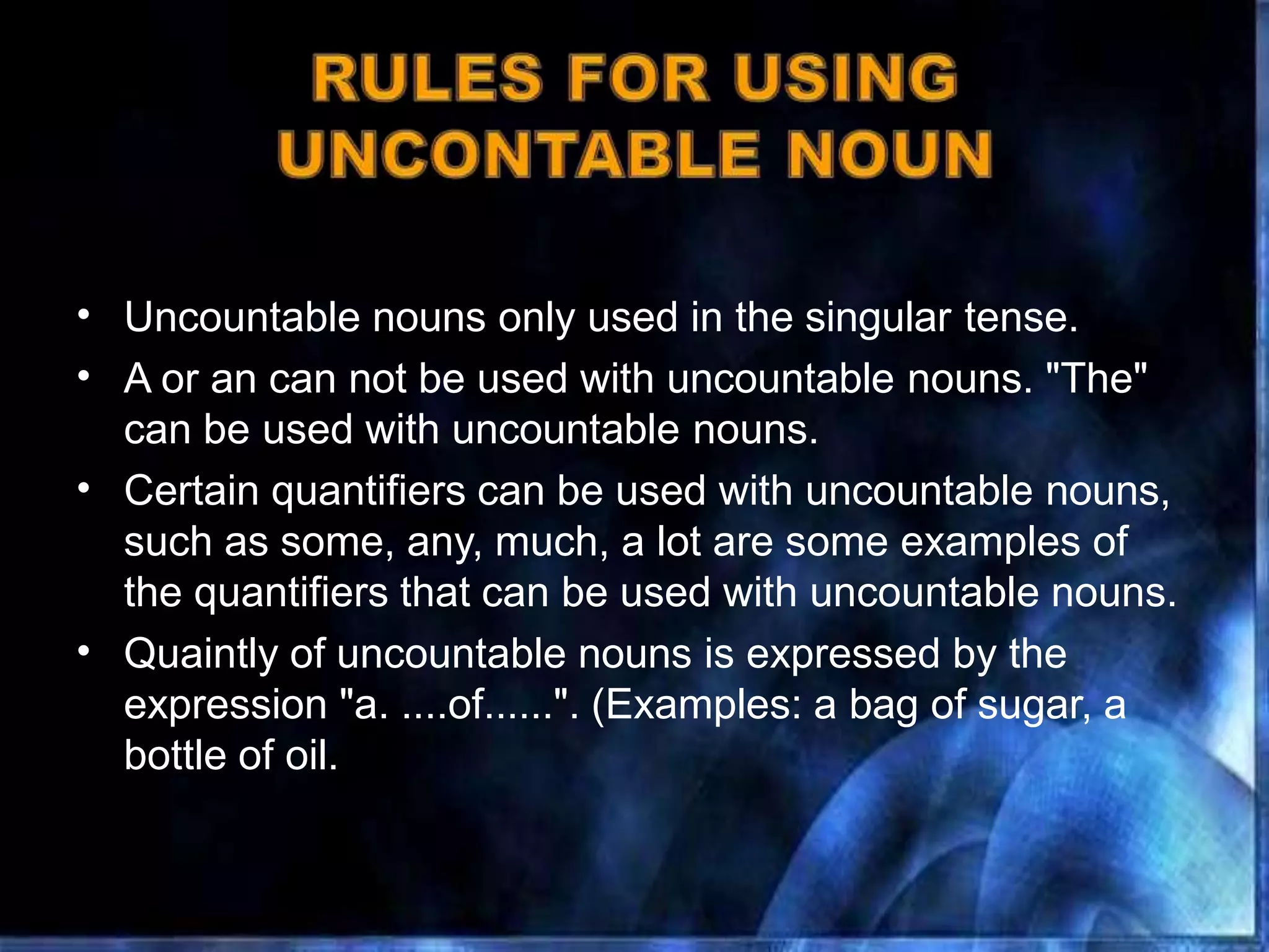 All Types of Nouns Slideshow | PPTX