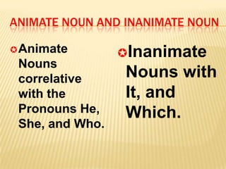 Nouns | PPTX