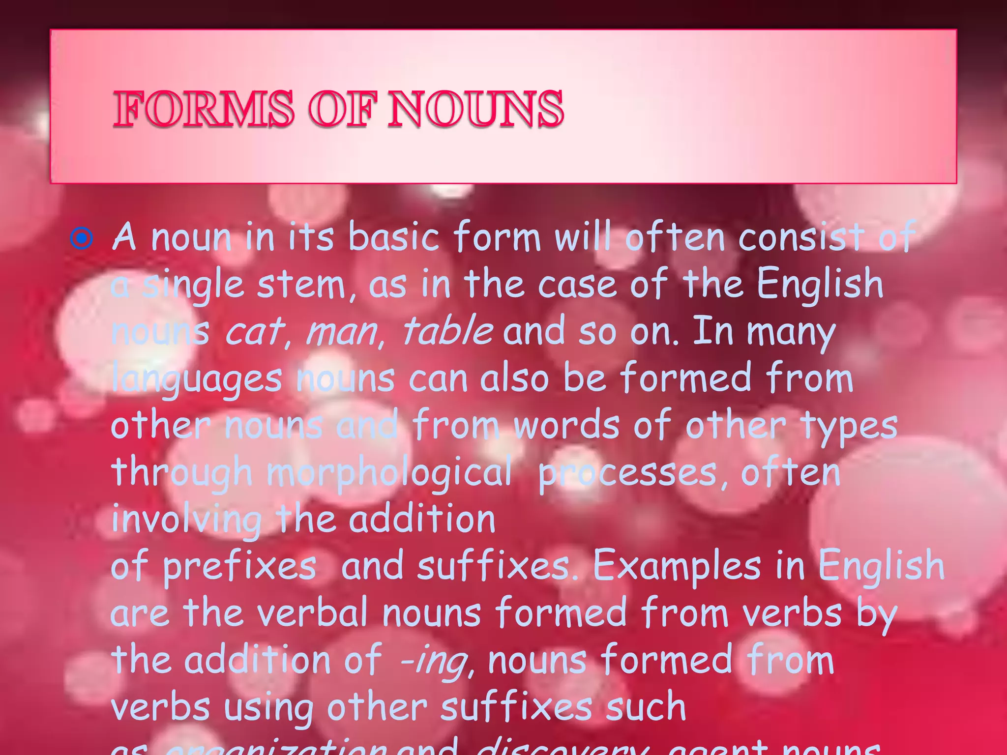 Nouns | PPT
