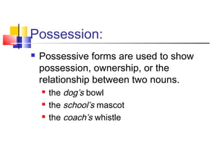 Nouns | PPT