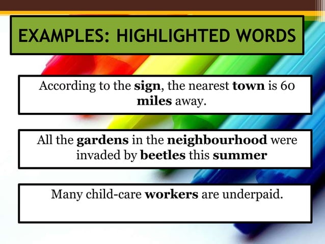 TBI (English Language Proficiency) | Nouns | PPT