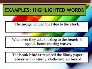 TBI (English Language Proficiency) | Nouns | PPT