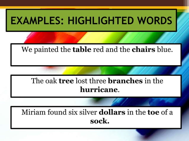 TBI (English Language Proficiency) | Nouns | PPT