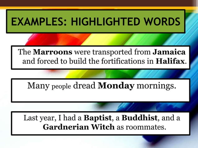 TBI (English Language Proficiency) | Nouns | PPT