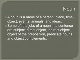 Nouns | PPT