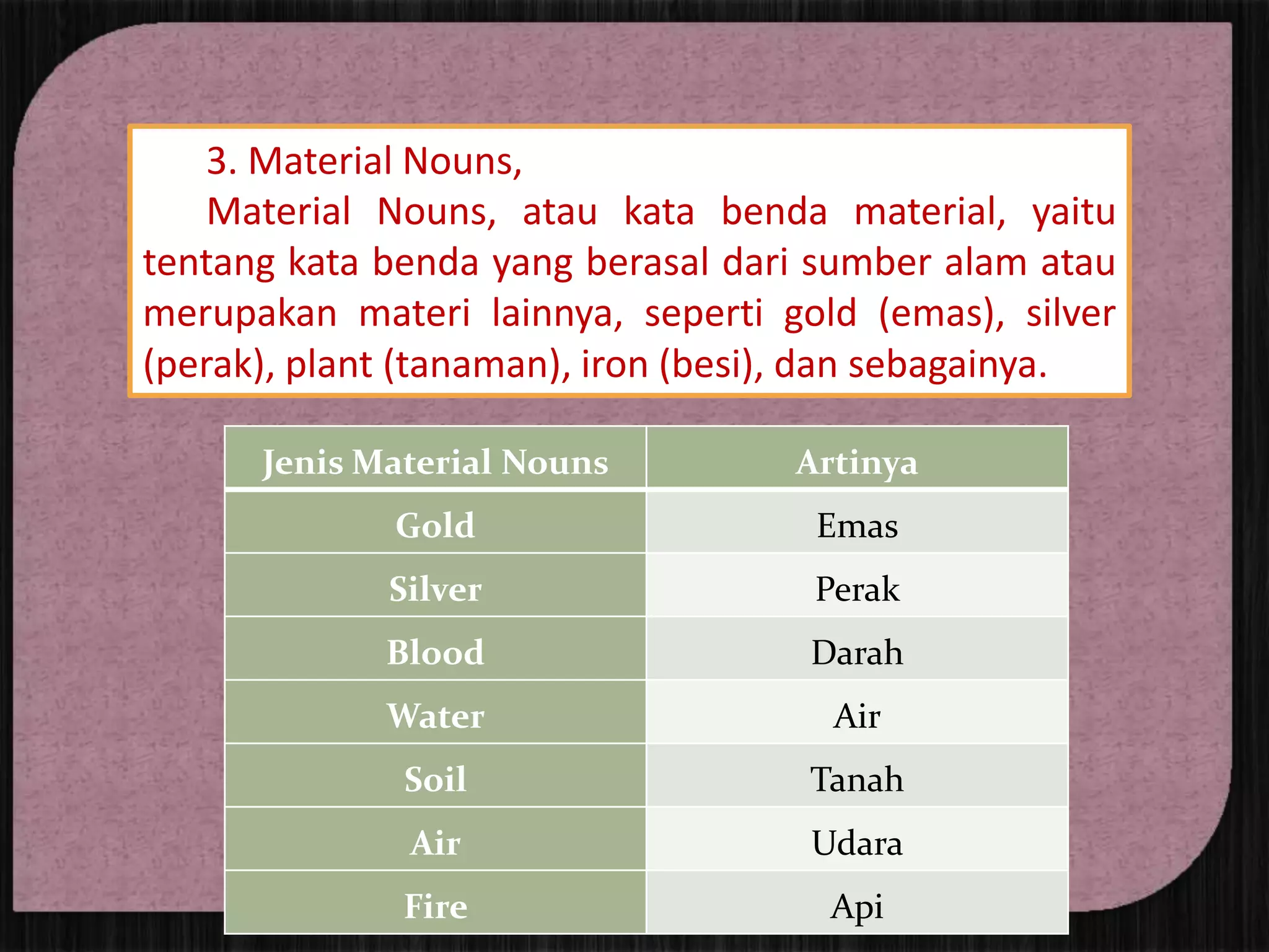 Nouns | PPTX