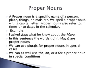 Nouns | PPT