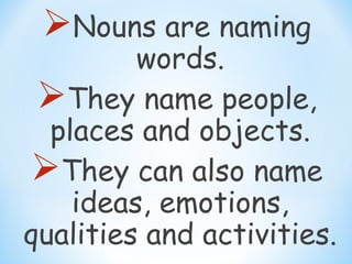 Nouns | PPT