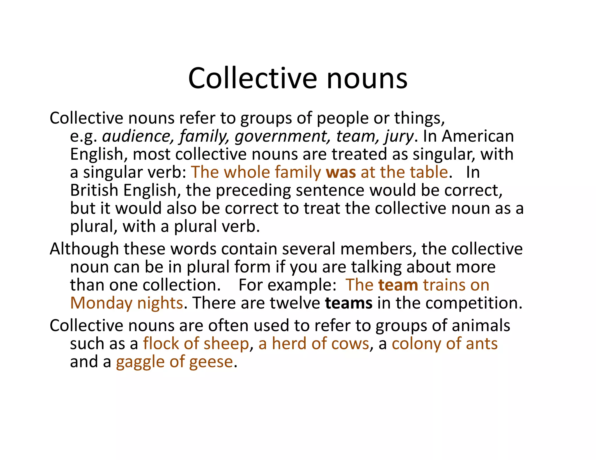 Nouns - for English Learners | PDF | Chemistry | Science