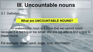 NOUNS | PPTX | Programming Languages | Computing