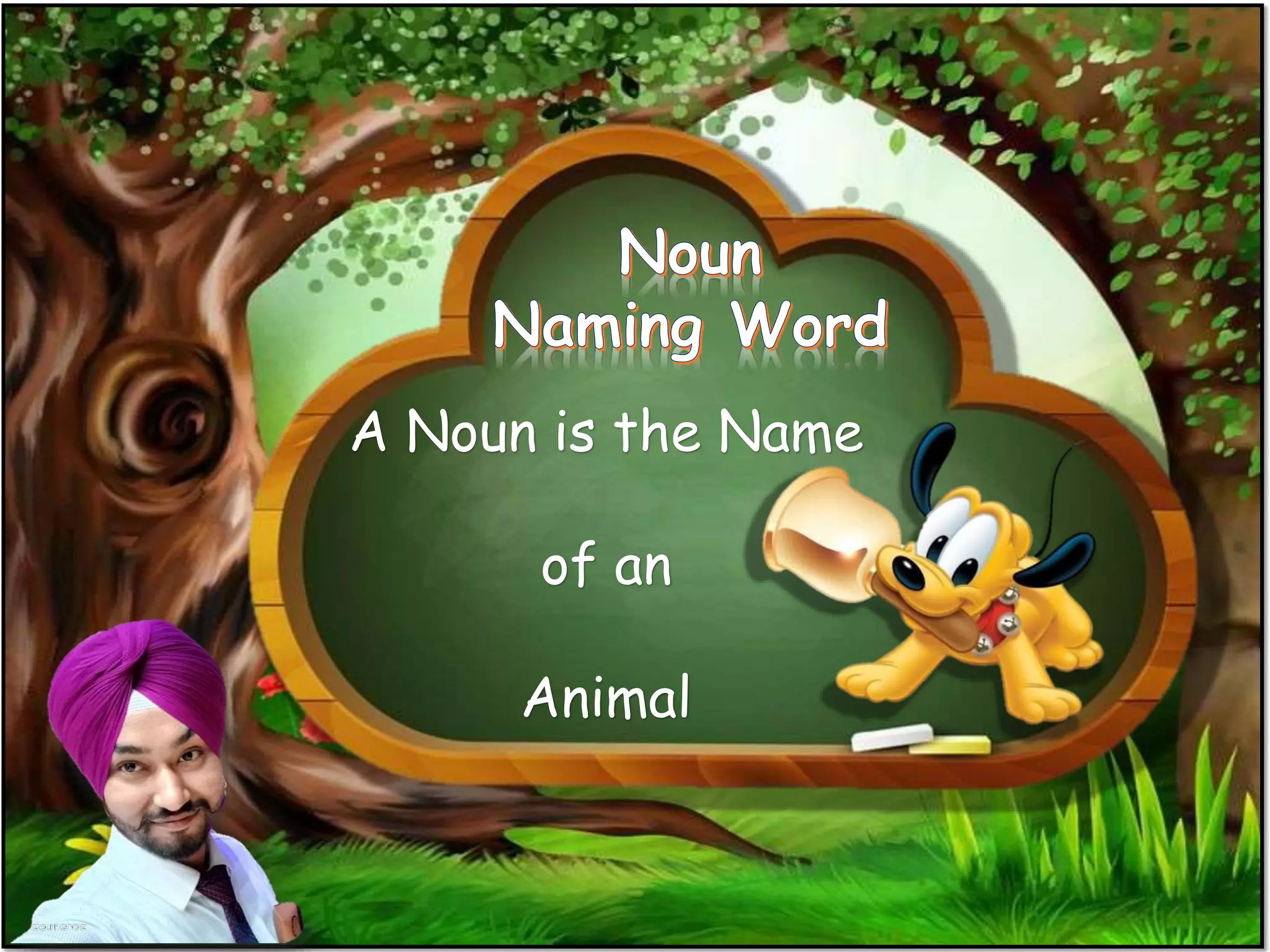 Noun and its kinds - English Grammar | Naming Words | PPTX