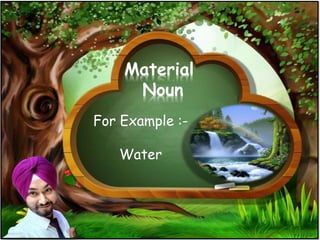 Noun and its kinds - English Grammar | Naming Words | PPTX
