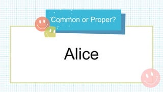 the definition of noun, its types, examples and differences | PPTX