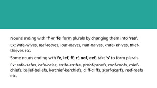 NOUNS- Classification of Nouns & Gender.pptx