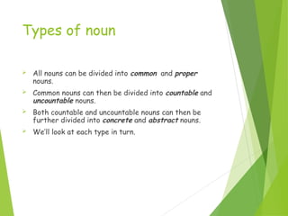 nouns-parts of speech- names of person,places,things | PPT